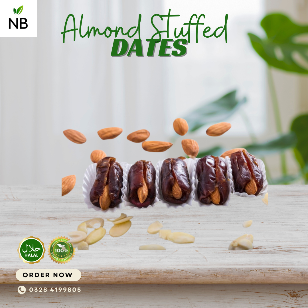 Almond Stuffed dates Box – Nuts Bar